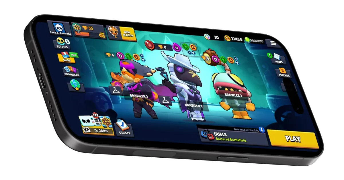 Null's Brawl iOS V67.264 Download (2026) Damian, Starr Nova, Bolt